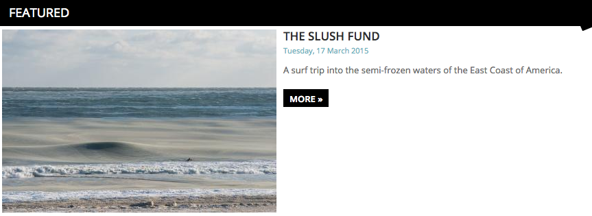 The Slush Fund // Australia’s Surfing Life | Water, Water Everywhere ...
